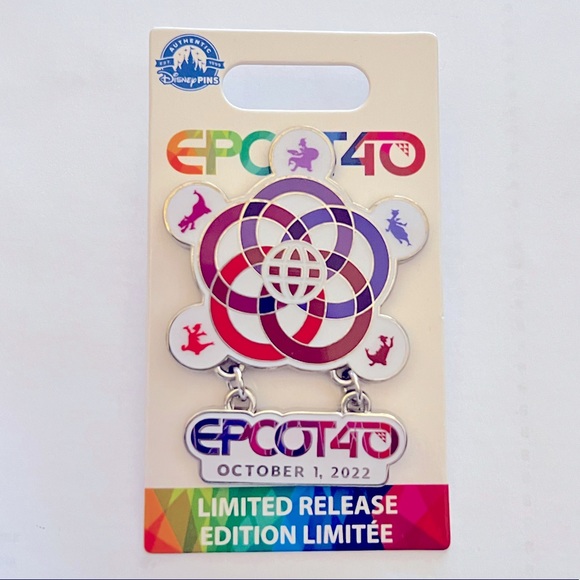 Disney | Other | Disney Epcot 4th Anniversary Limited Edition Pin ...